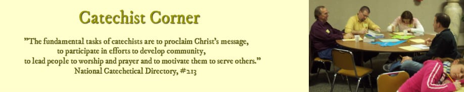 Catechist Corner | St. Blase Catholic Church